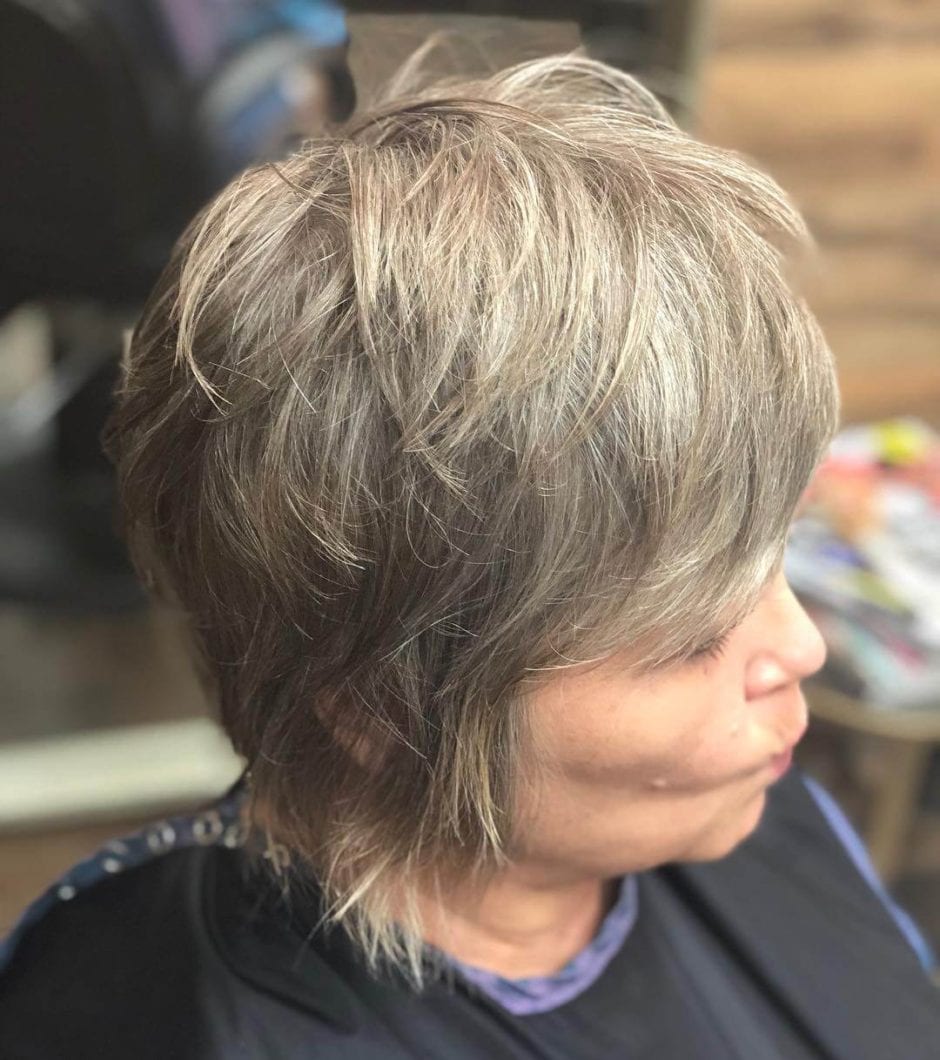 60 Super Cool Shaggy Hairstyles for Women Over 50
