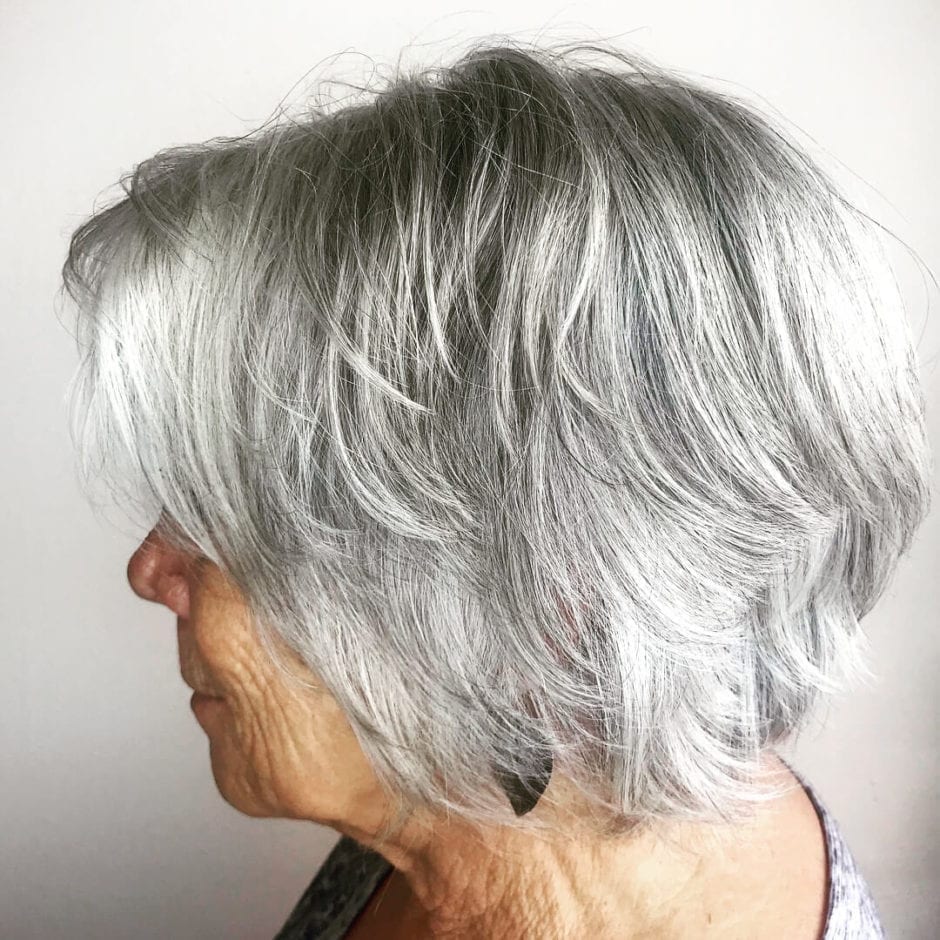 68 Silver Hairstyles for Women Over 50