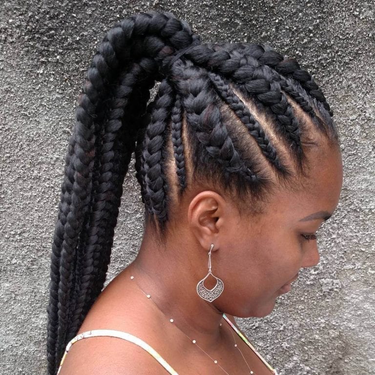 100 Attractive Cornrow Braids Hairstyles