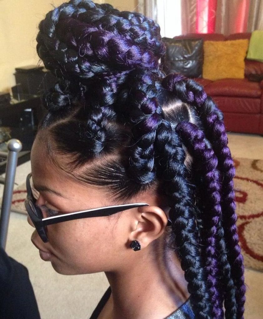 25 + Stunning Goddess Braids Hairstyles