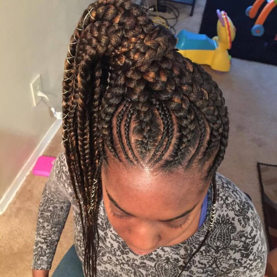 90 Attractive Cornrow Braids Hairstyles
