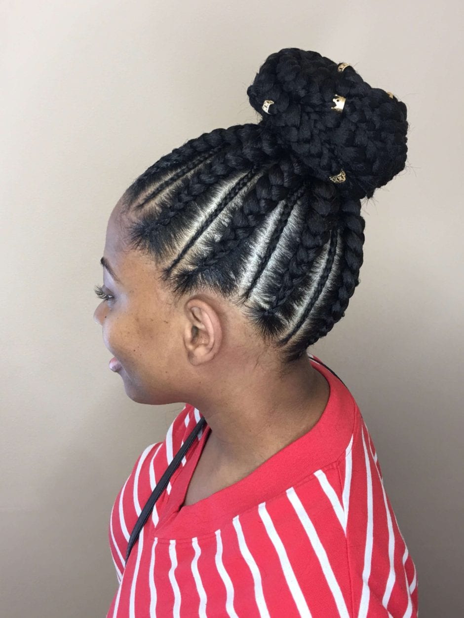 100 Attractive Cornrow Braids Hairstyles