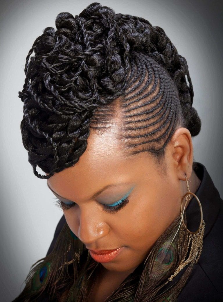 100 Attractive Cornrow Braids Hairstyles