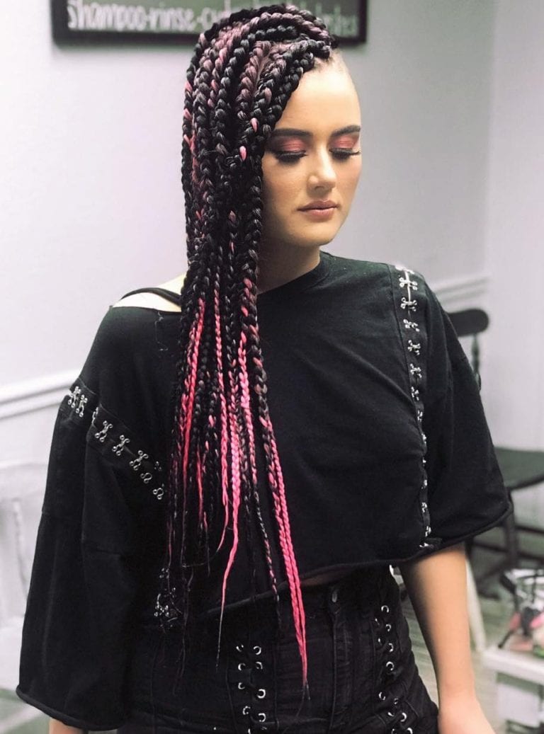 35 Individual Braids Hairstyles That Will Make You Look Stunning