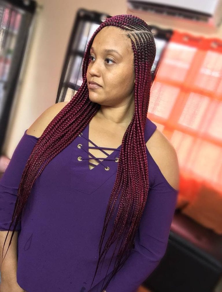 37 Glamorous Nigerian Braids Hairstyles