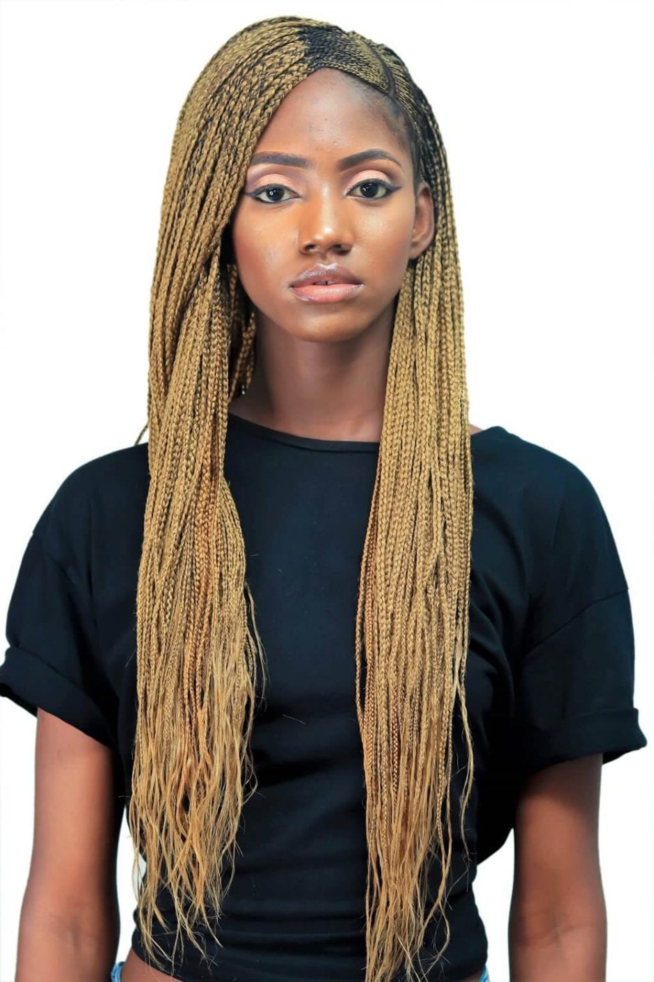 27 Stylish and Trendy Micro Braids Hairstyles