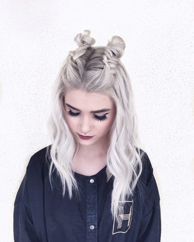 30 Grunge Hairstyles to Take a Glimpse of Classical Era Fashion | Hairdo Hairstyle
