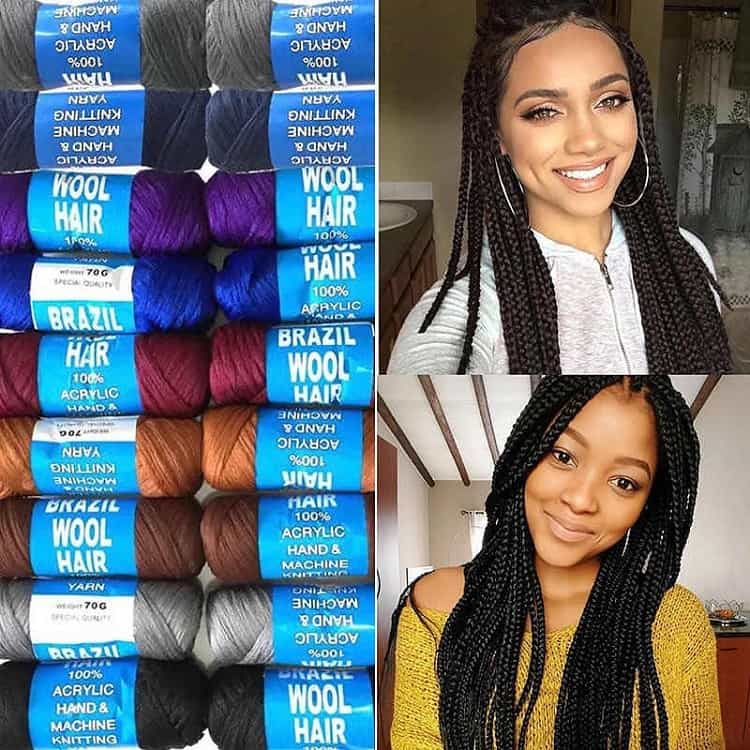 How To Do A Brazilian Wool Braid Step By Step Guide Hairdo Hairstyle