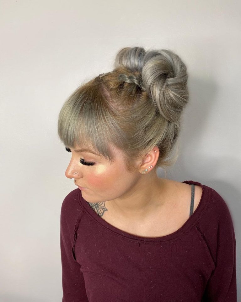 20 Space Bun Hairstyles That Are Out of This World | Hairdo Hairstyle