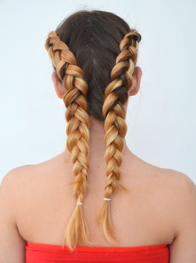 21 Stunning Two French Braids To Get Obsessed With Hairdo Hairstyle