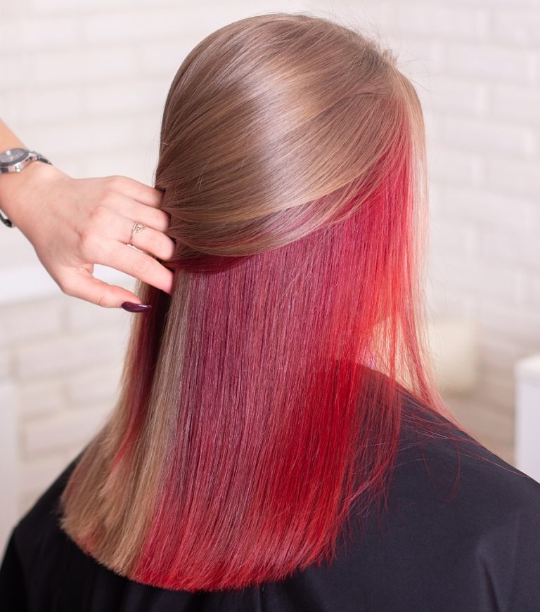 16 Latest Underdye Hair Trends to Refresh Your Vibe | Hairdo Hairstyle
